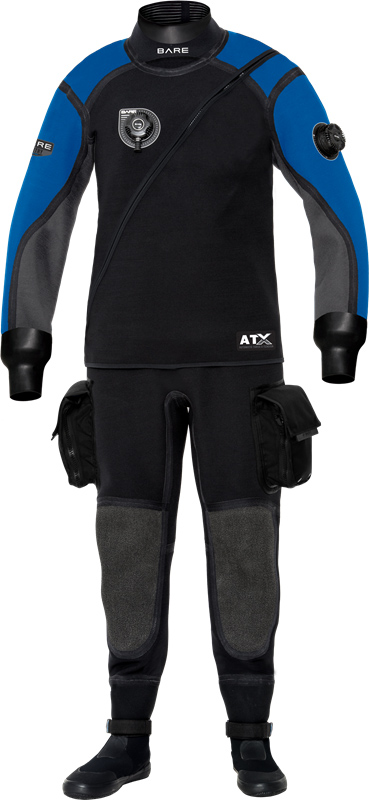 Bare Sentry Tech Dry Mens Drysuit 011140BLK OR 011140BLU OR 011140RED ...